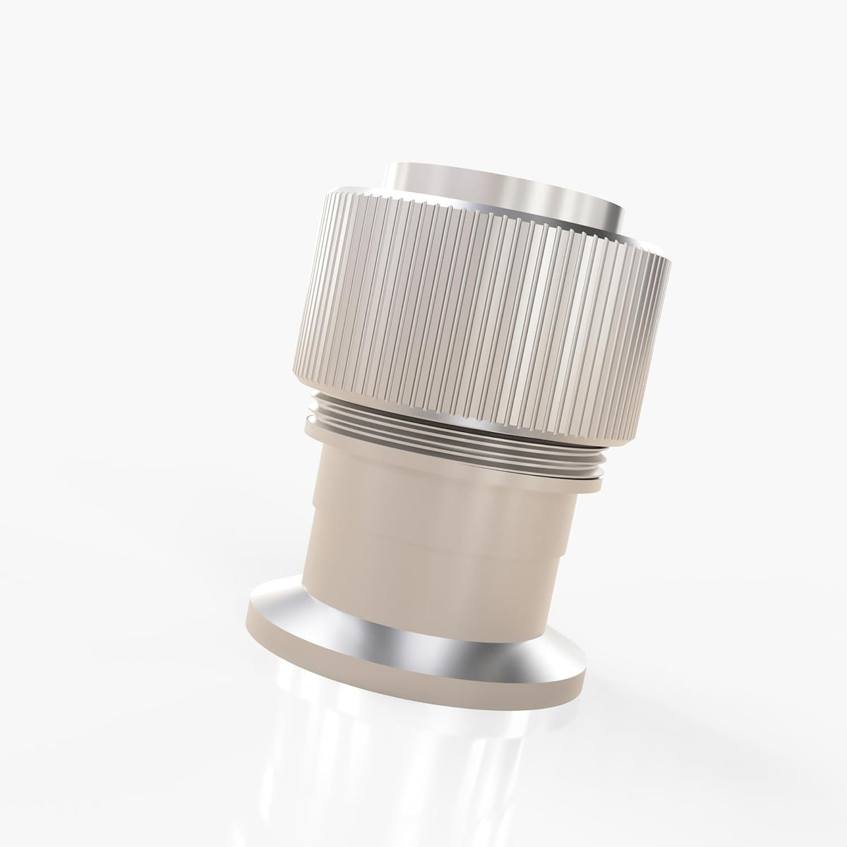 1" tube compression port by O-ring to KF25 flange adapter – bmotiontech