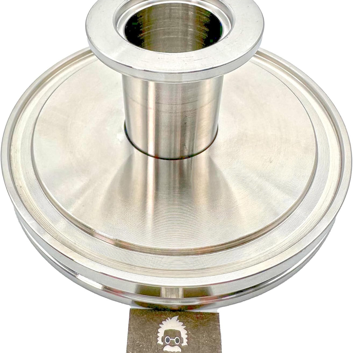 ISO-K 63 flange to KF25 flange, Made of stainless steel – bmotiontech