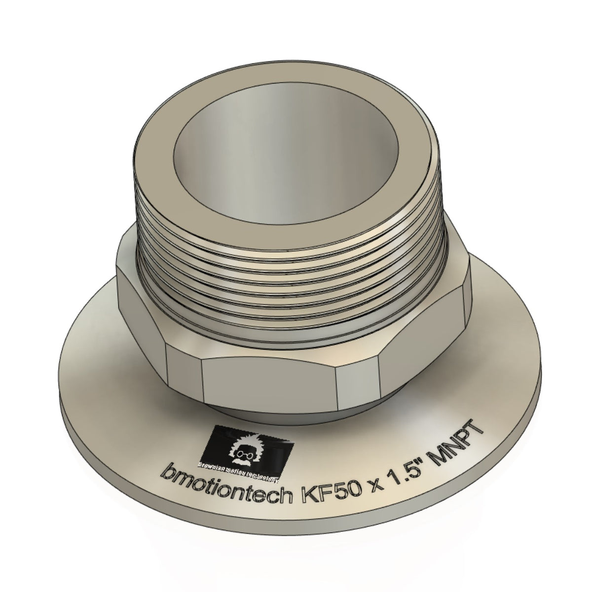 QT 1-1/2" MNPT X KF50 Flange – bmotiontech